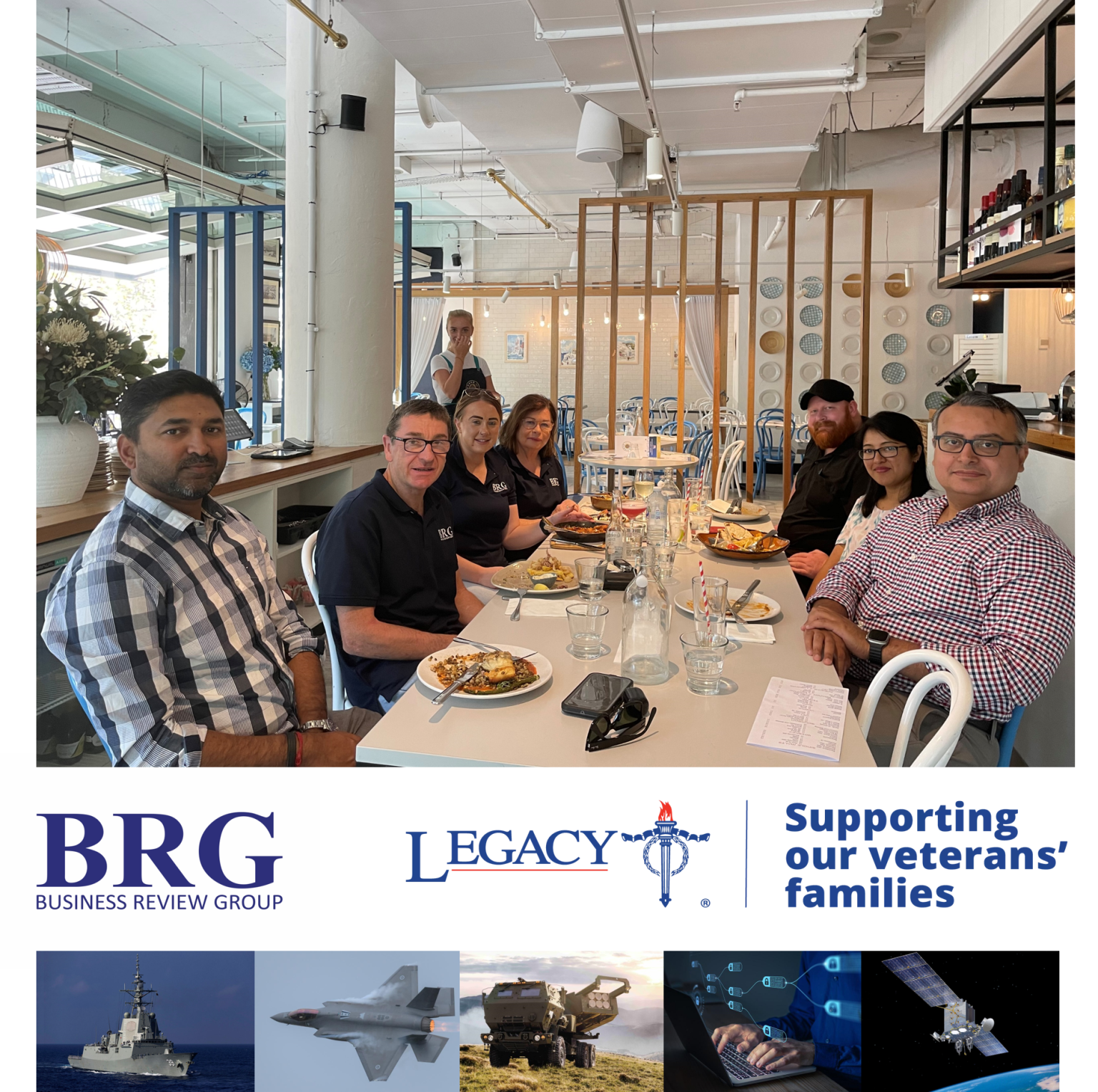 On behalf of all the team at BRG … we remember … - Business Review Group